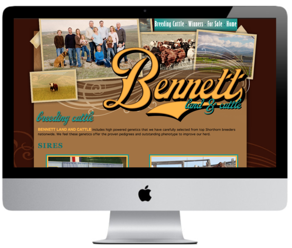 Bennett Land & Cattle: Premium Ranch Website Redesign